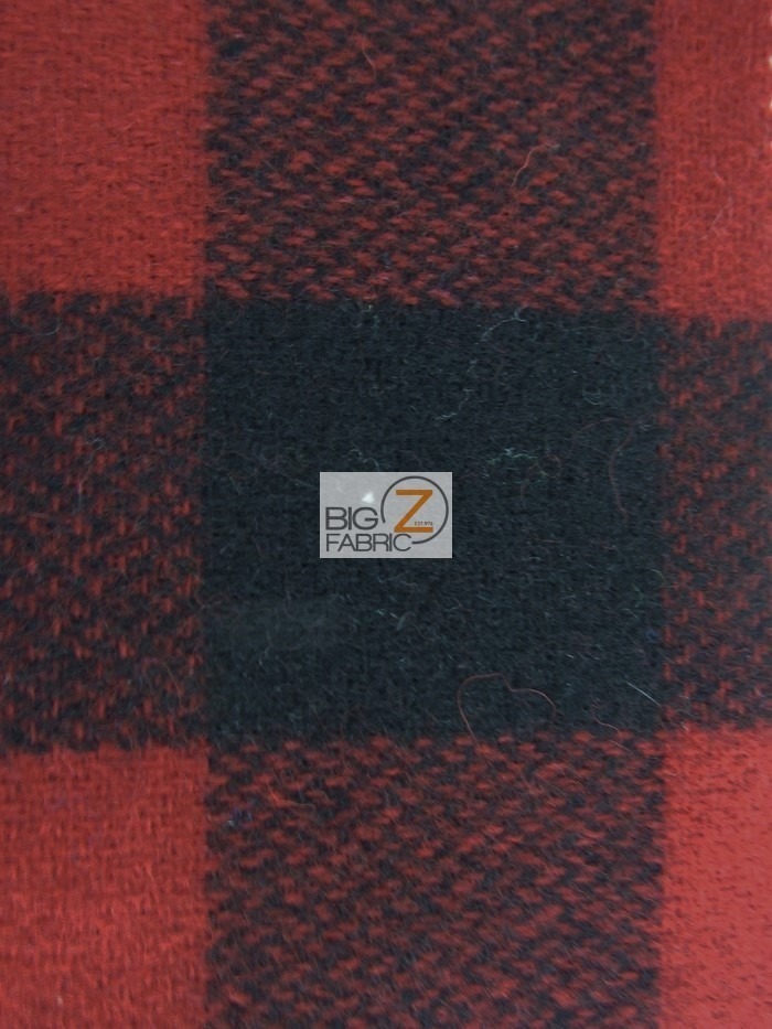 New Arrival - Buffalo Plaid Wool Fabric | Fabric How To's, Guides, and ...