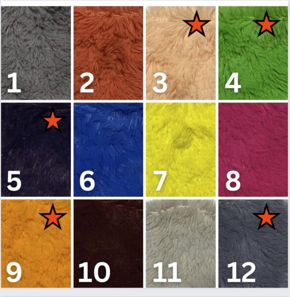 New Solid Long Pile Faux Fur Colors | Fabric How To's, Guides, and New ...